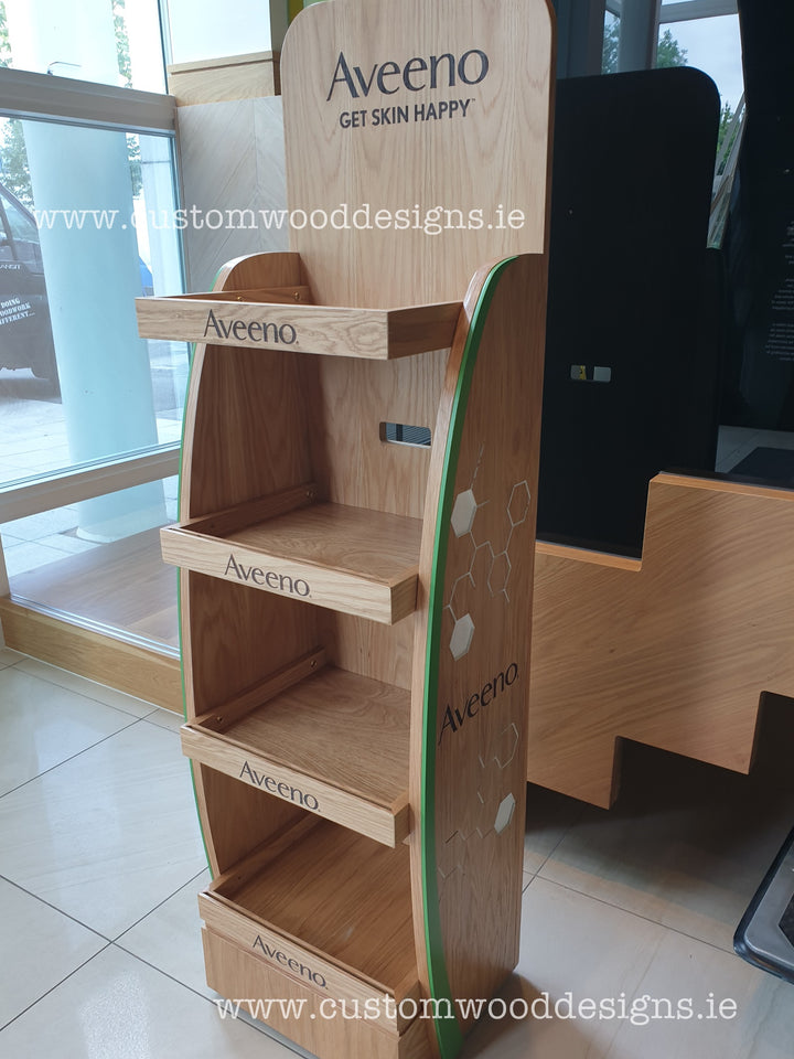 Premium retail display units custom made in Ireland. Point of sale ...