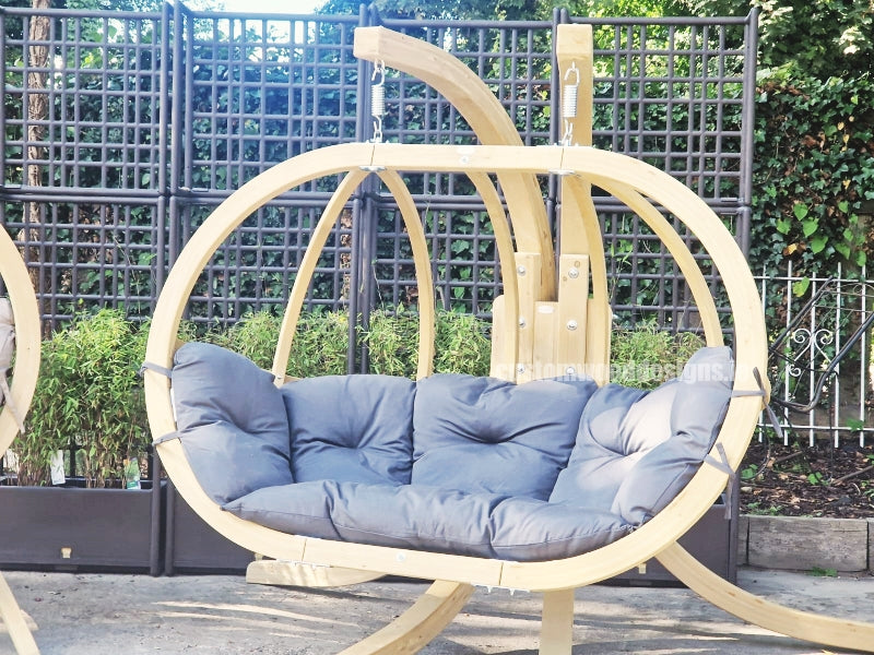 Royal Wood Hanging Chair & Frame Set | Custom Wood Designs