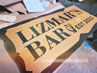 Small Business Signage | Custom Wood Designs