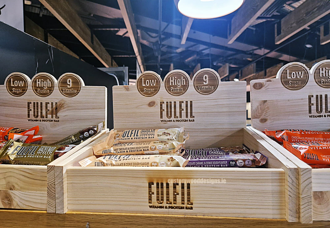 Countertop Display Units | Custom Wood Designs