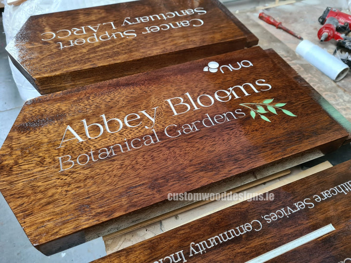 Small Business Signage | Custom Wood Designs