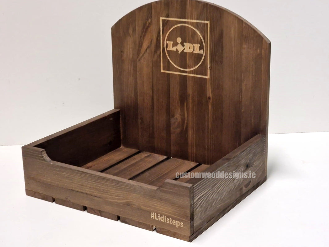 Countertop Display Units | Custom Wood Designs