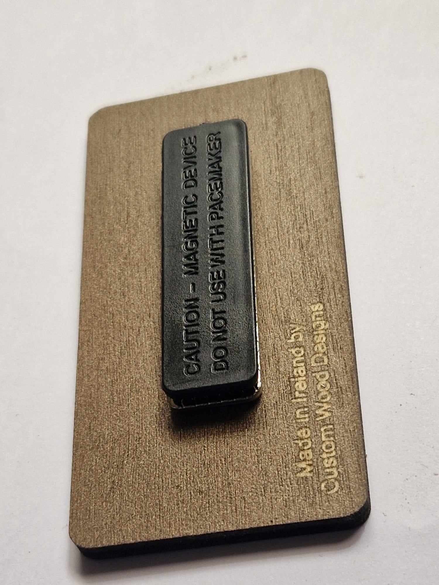 Magnetic Name Badges – Custom Wood Designs