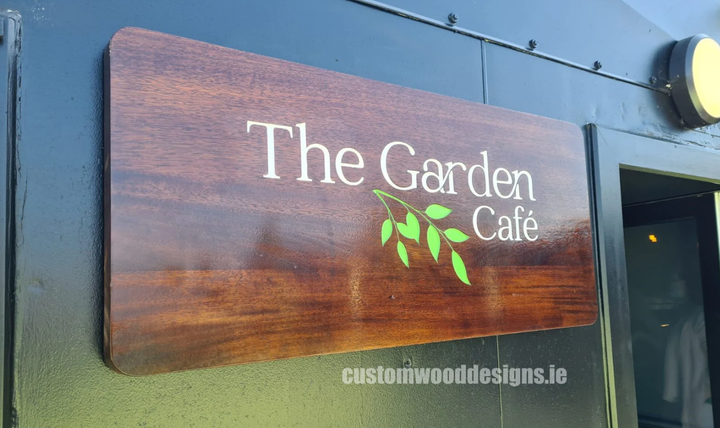 Small Business Signage | Custom Wood Designs