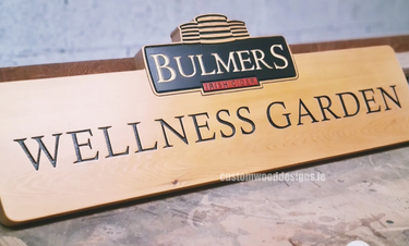 Small Business Signage | Custom Wood Designs